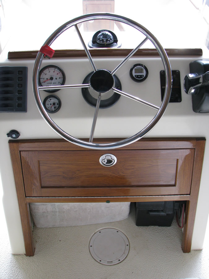 20 ft Eastern Boat with Wooden Trim